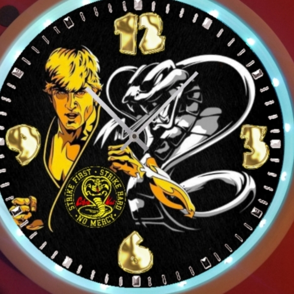 unkno | Wall Decor | Cobra Kai Jonny Clock | Poshmark